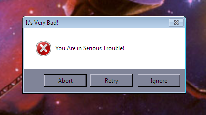 Fatal Computer Error Prank : 3 Steps - Instructables