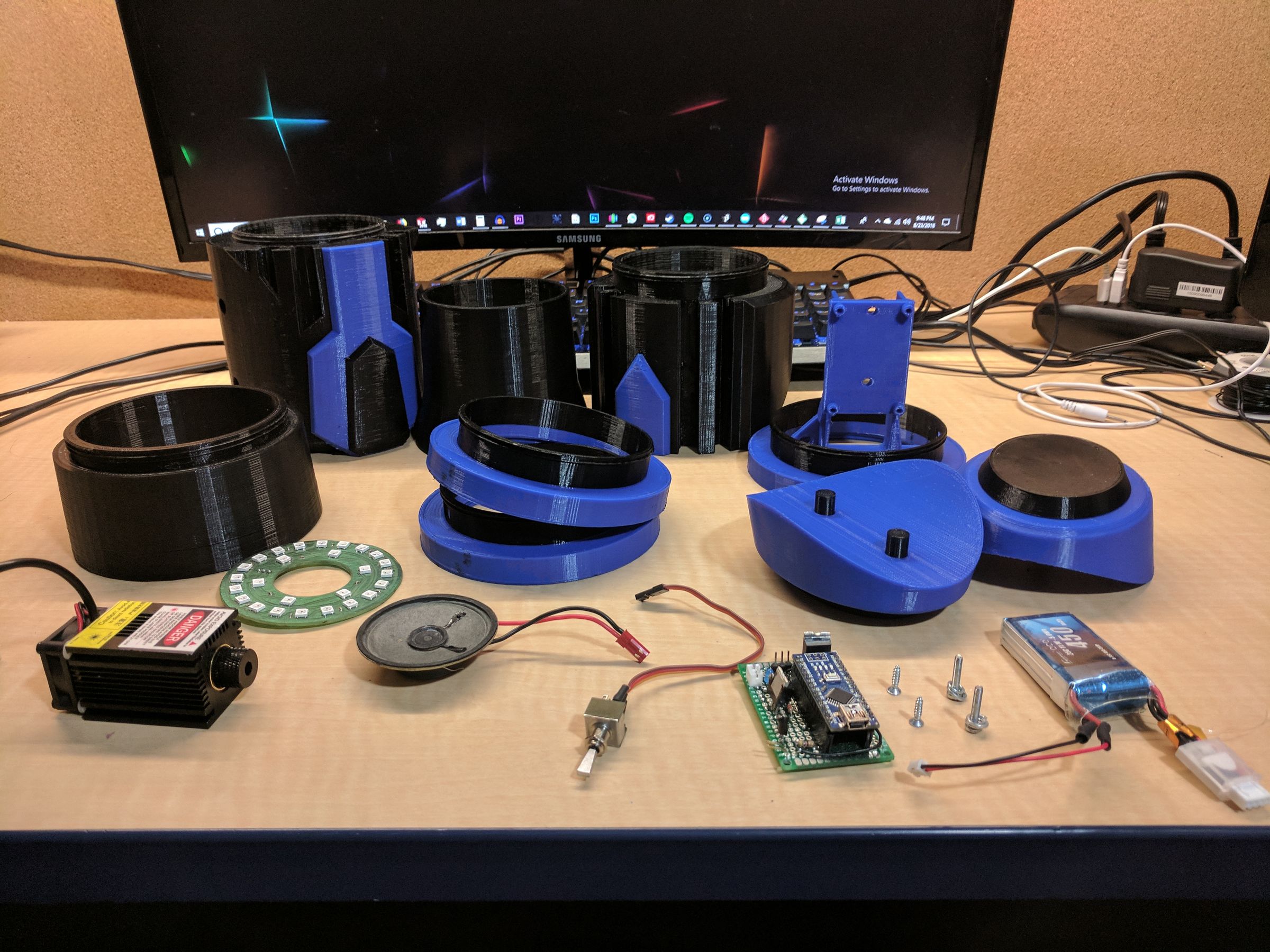 Real Laser Arm Cannon From Metroid! : 9 Steps (with Pictures ...