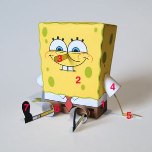 Spongebob & Friends Papercraft – the Whole Collection : 9 Steps (with ...