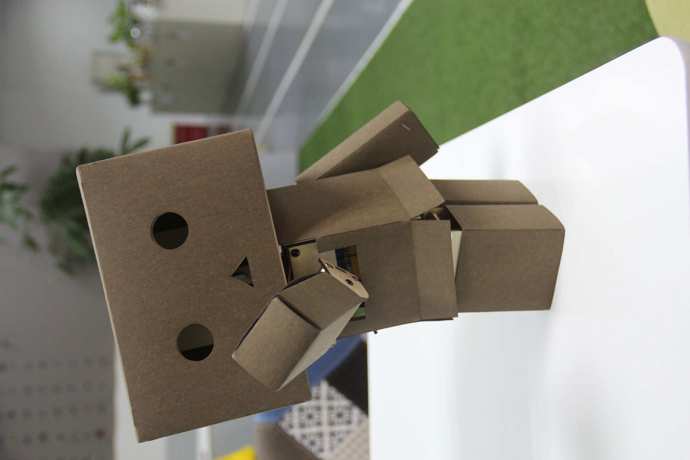 DIY a Christmas 'Danbo' Robot With Remote Control : 14 Steps (with ...