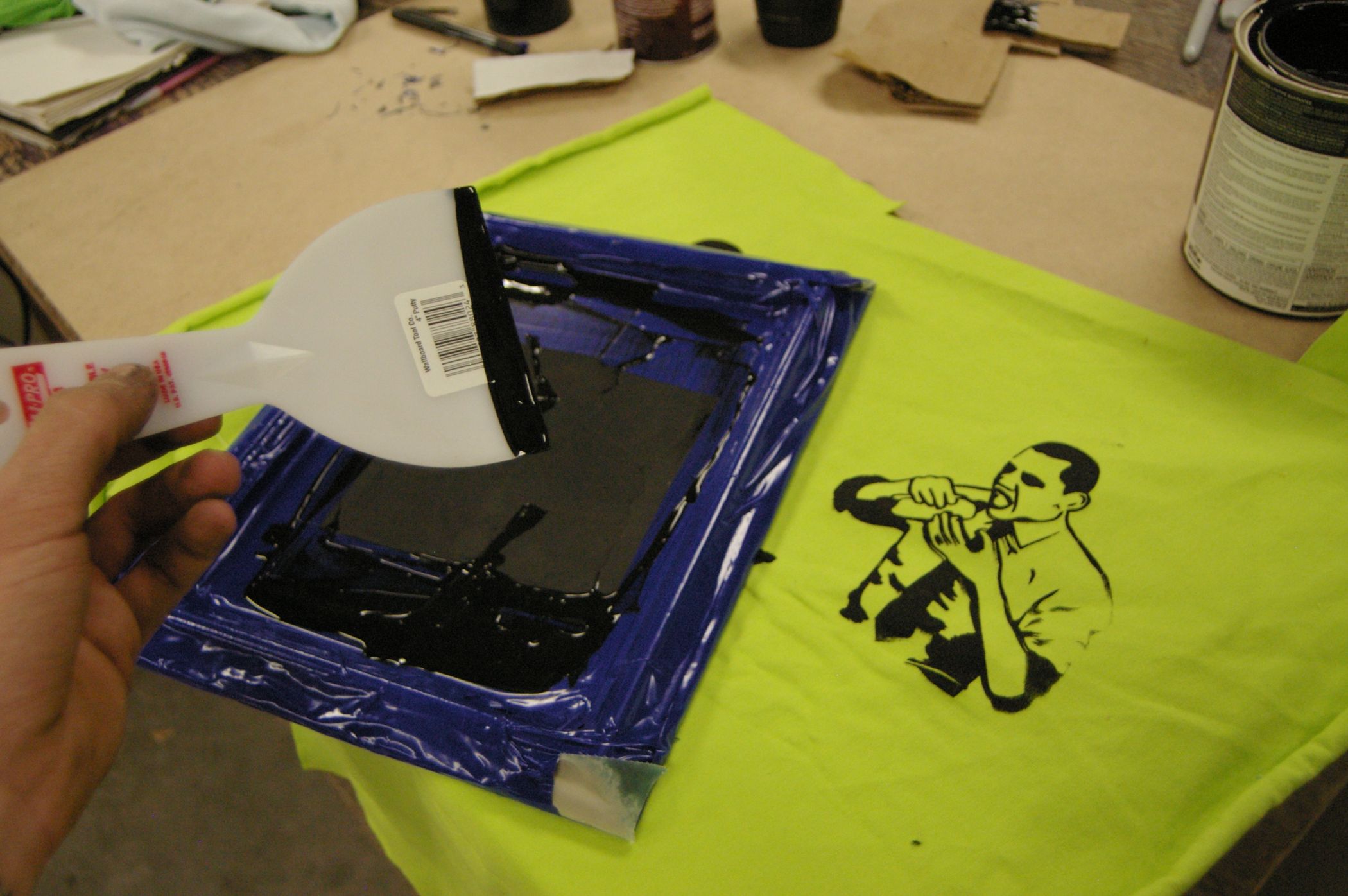 Down and Dirty Screenprinting for Under 10$ : 9 Steps (with Pictures ...