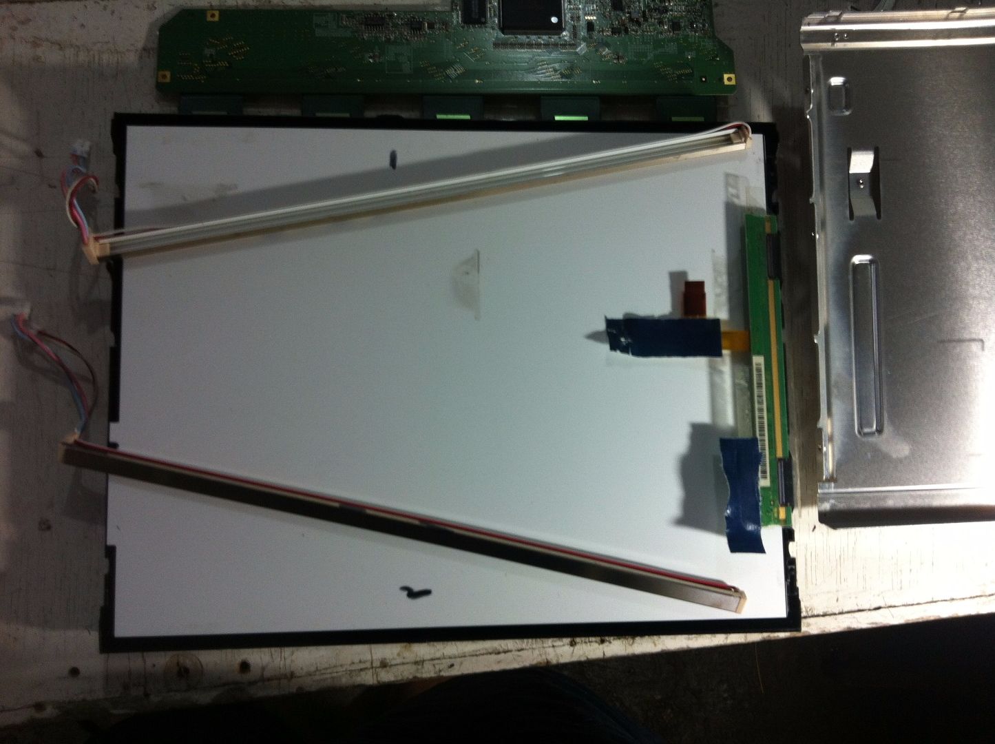 LCD TV Backlight Repair From CCFL to LED : 8 Steps (with Pictures ...