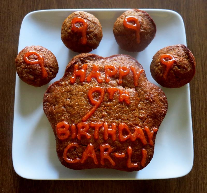 Peanut Butter Honey Carrot Cake for Dogs : 3 Steps (with Pictures ...