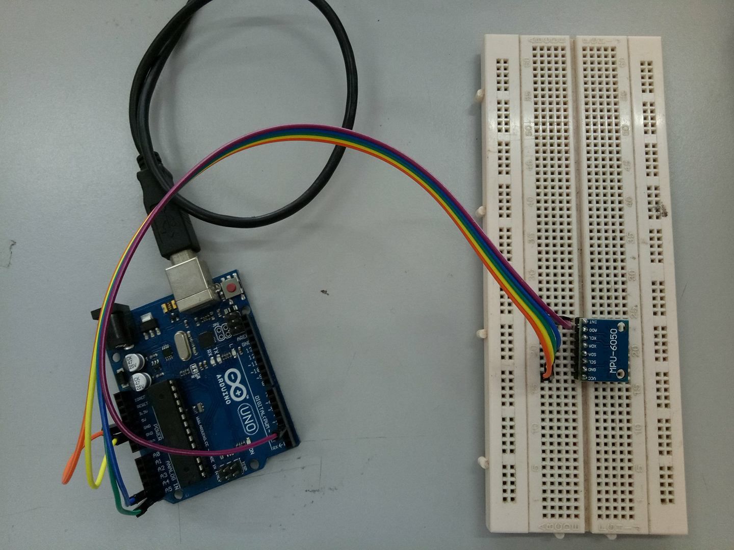 GY-521 MPU6050 3-Axis Acceleration Gyroscope 6DOF Module Tutorial : 4 ...
