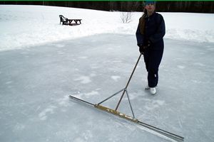 Make a Cheap Backyard Ice-skating Rink : 8 Steps (with Pictures ...