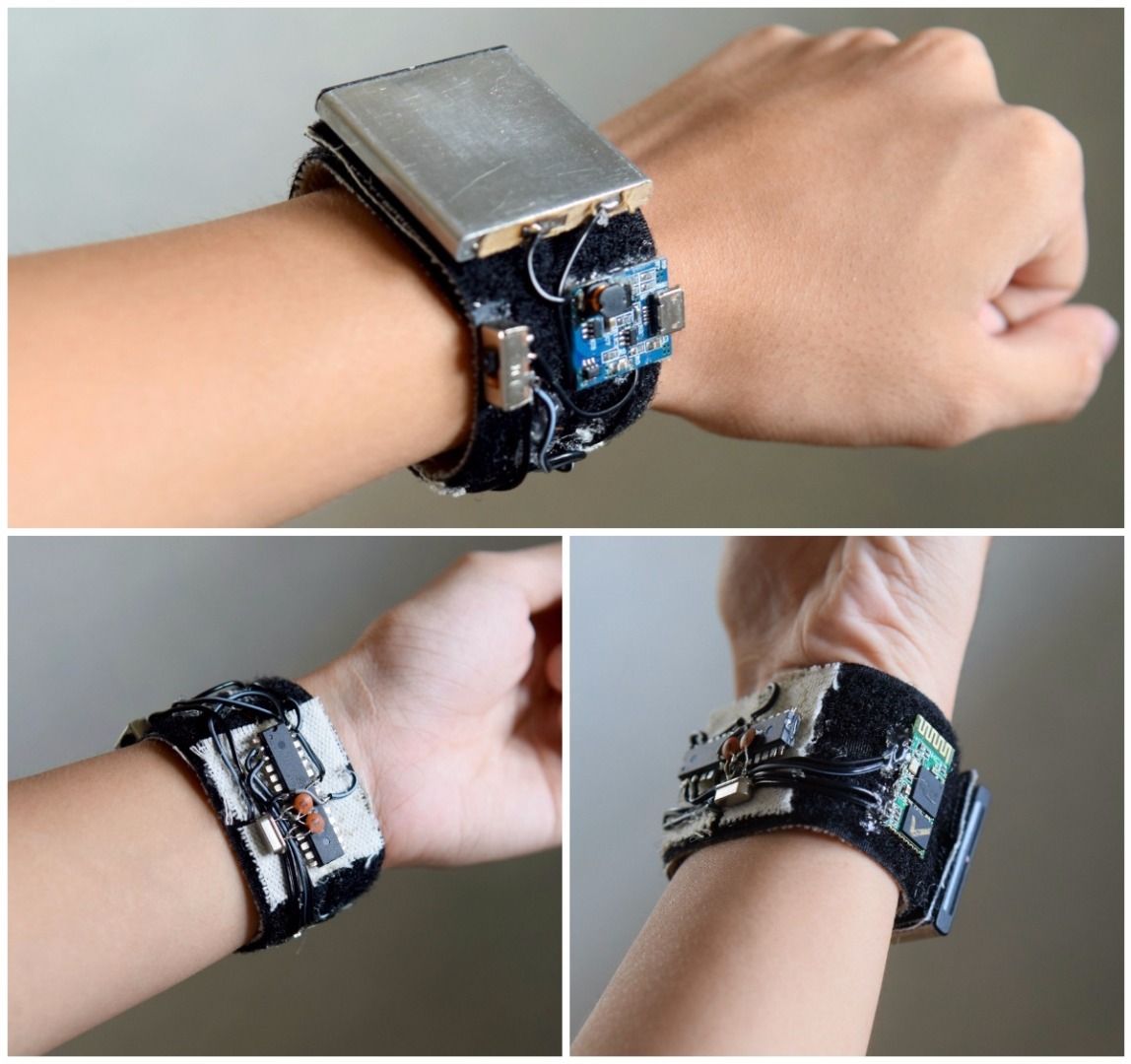 HealthBand: a Remotely Monitored Health Status Bracelet : 17 Steps ...