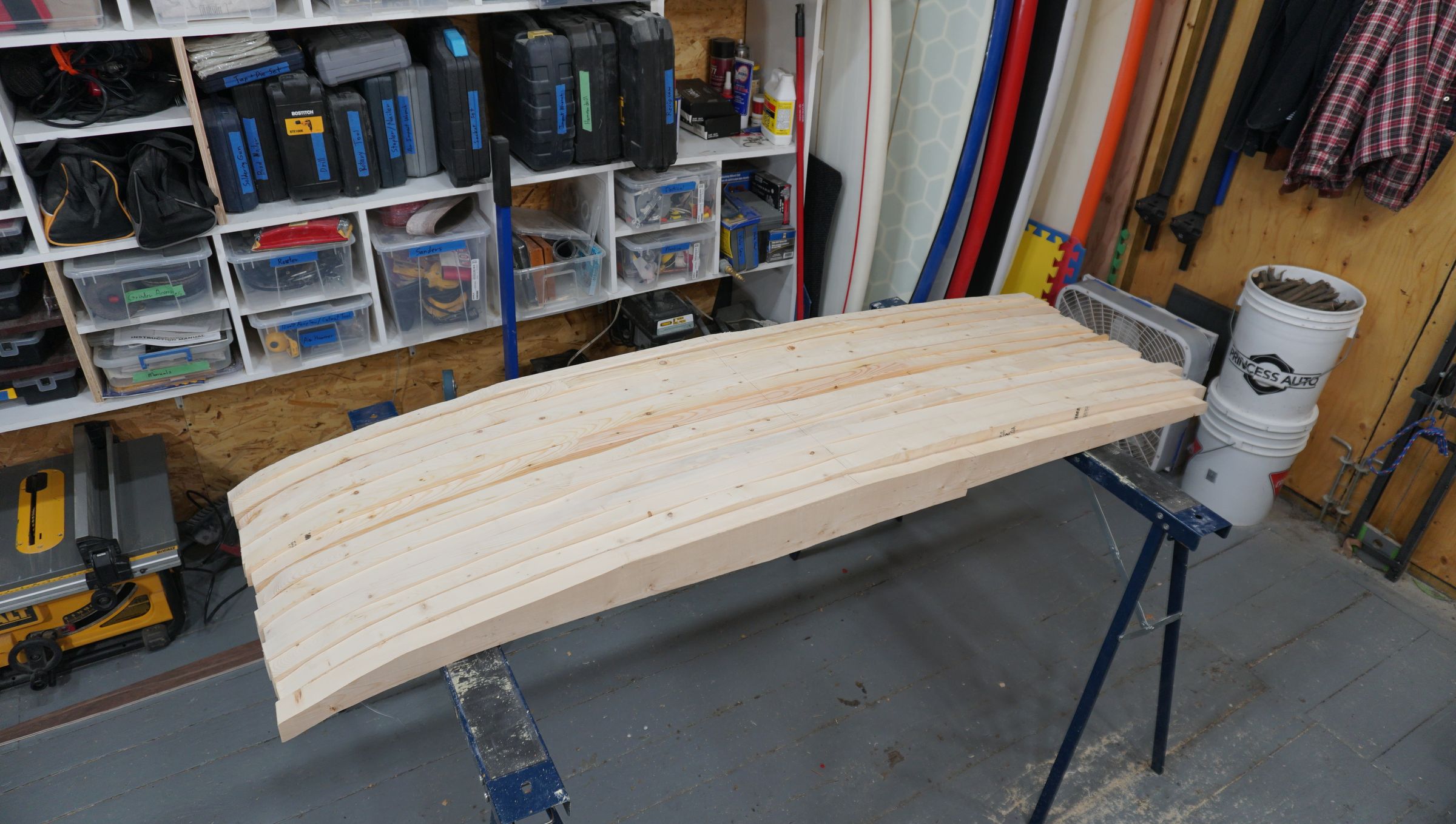 How to Make a Chambered Wooden Surfboard : 18 Steps (with Pictures ...