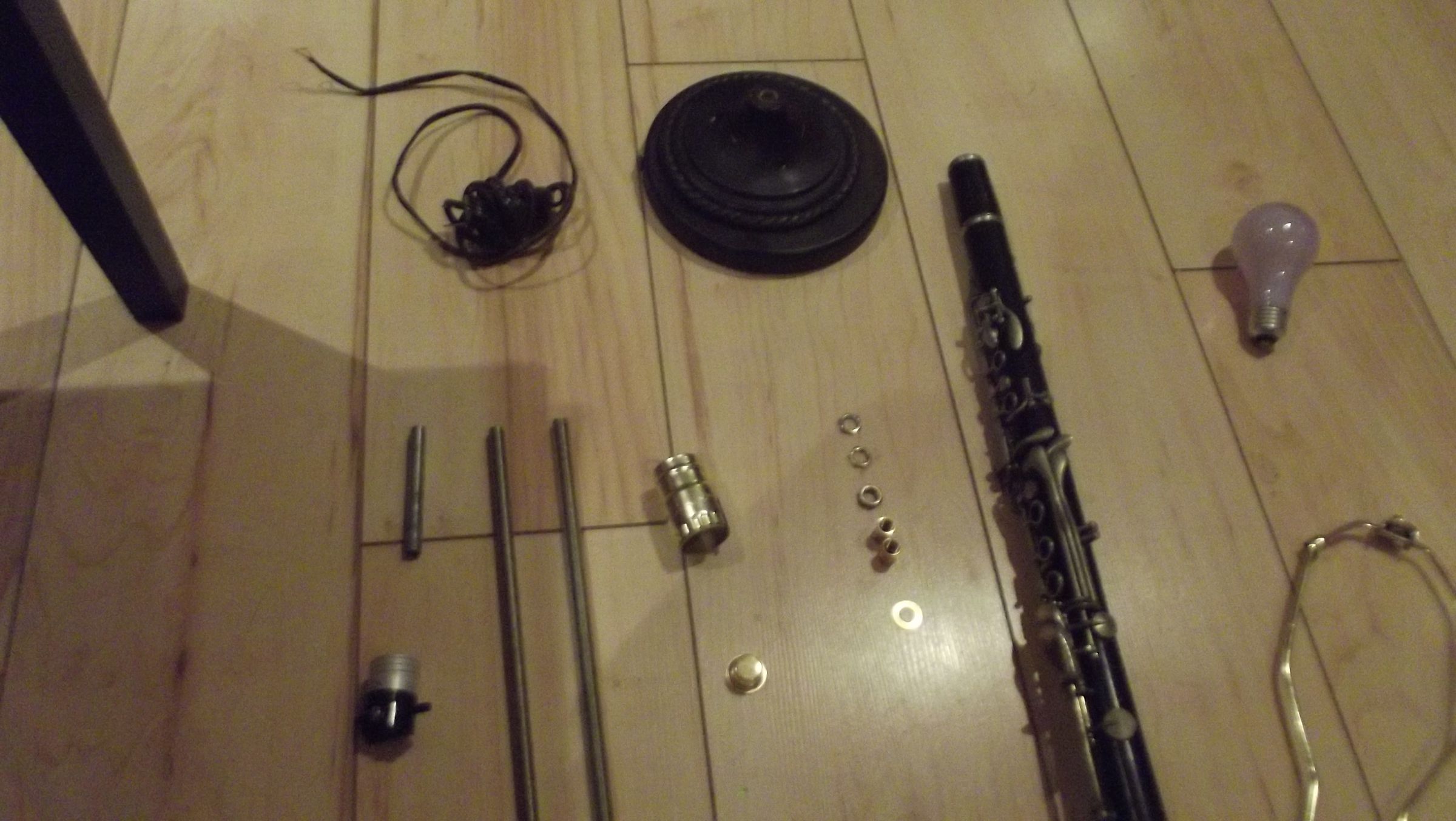 "The Clarilamp" - a DIY Clarinet Lamp : 8 Steps (with Pictures ...