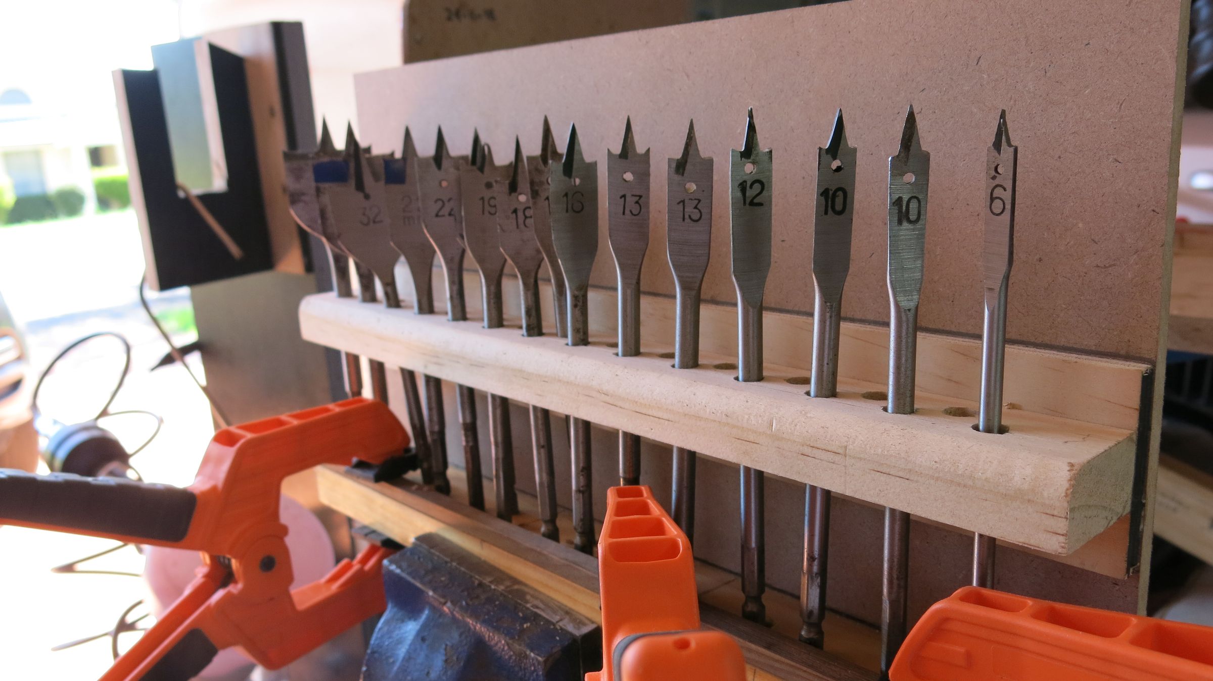 Flat Wood Drill Bits Organizer : 4 Steps (with Pictures) - Instructables