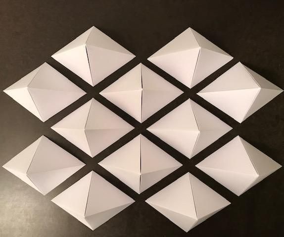 The DIN A5 Rhombic Pyramid : 4 Steps (with Pictures) - Instructables