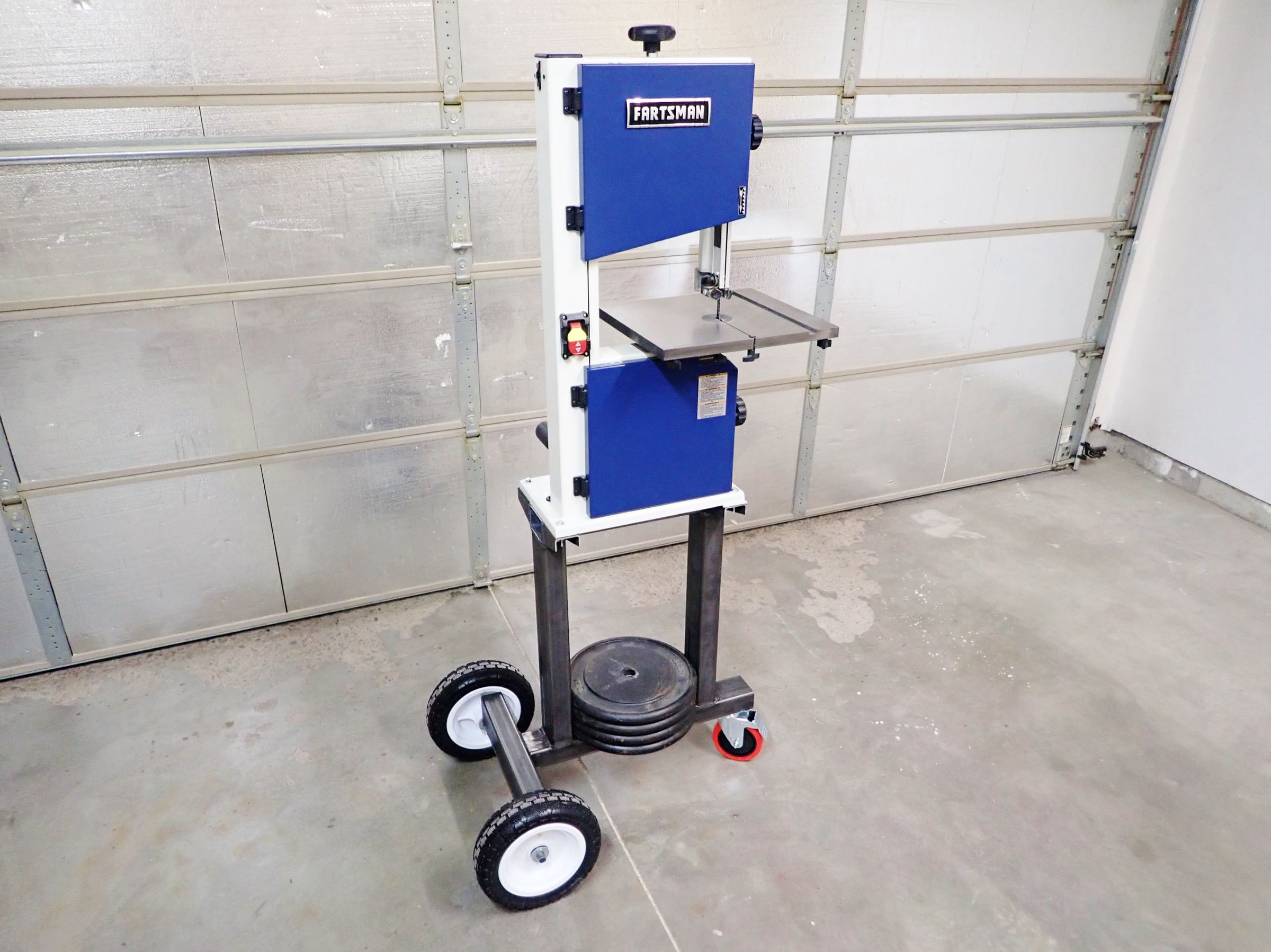 Weld a Simple Mobile Bandsaw Stand : 12 Steps (with Pictures ...