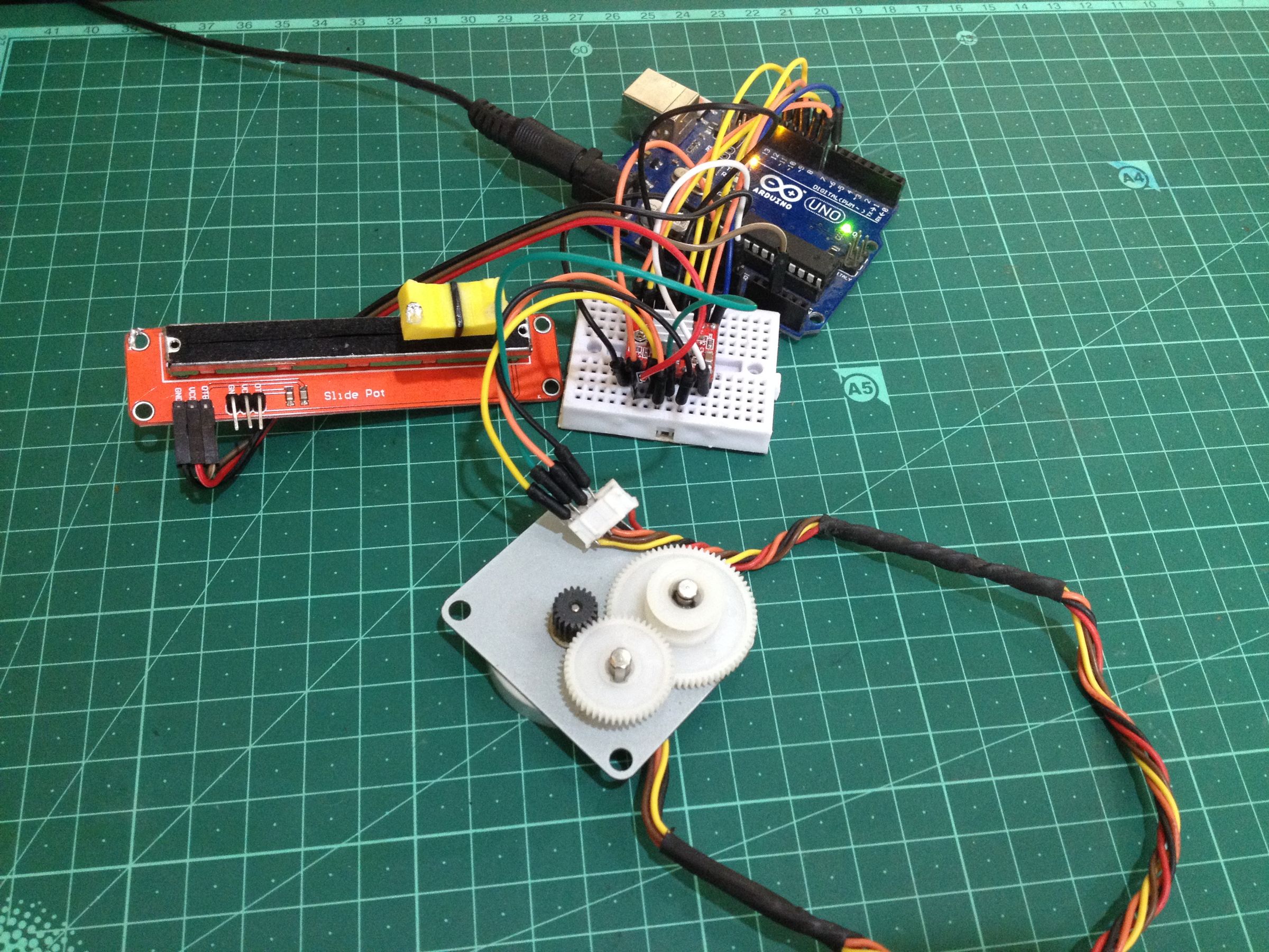 How to Control a Stepper Motor With a Potentiometer. : 5 Steps ...