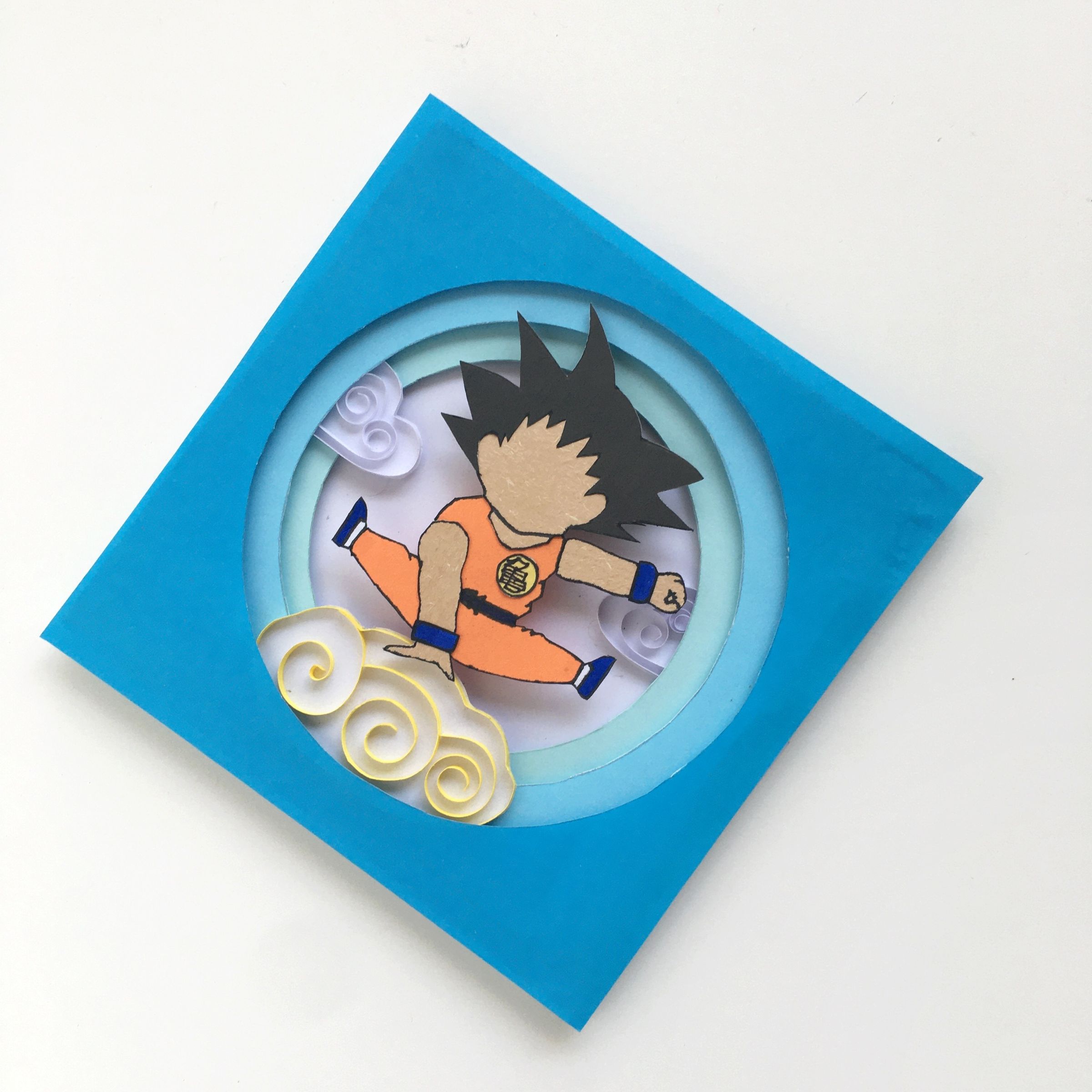 Dragon Ball Z Goku 3D Art Craft : 6 Steps (with Pictures) - Instructables