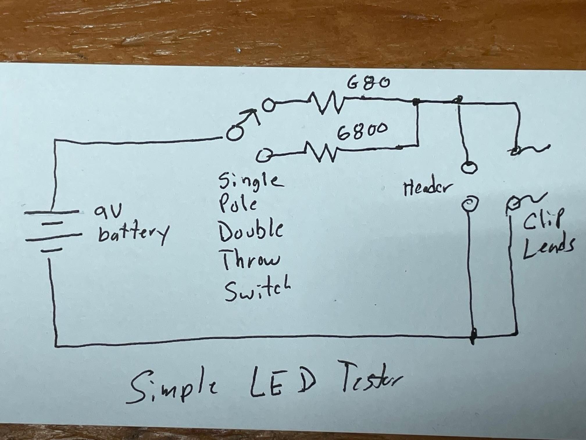 Simple LED Checker : 5 Steps (with Pictures) - Instructables