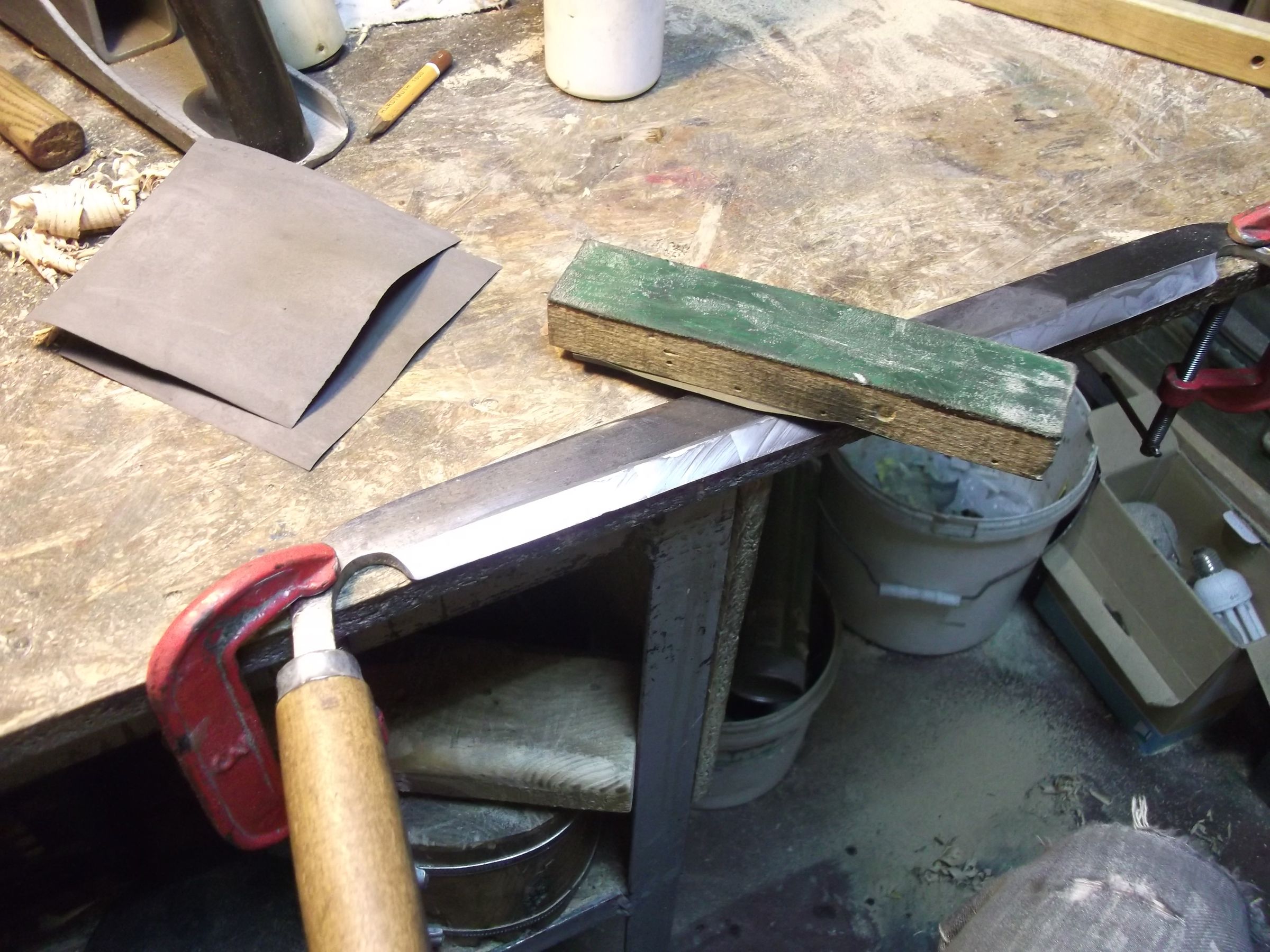 Adze From Broken Hammer Head (no Forging) : 29 Steps (with Pictures ...