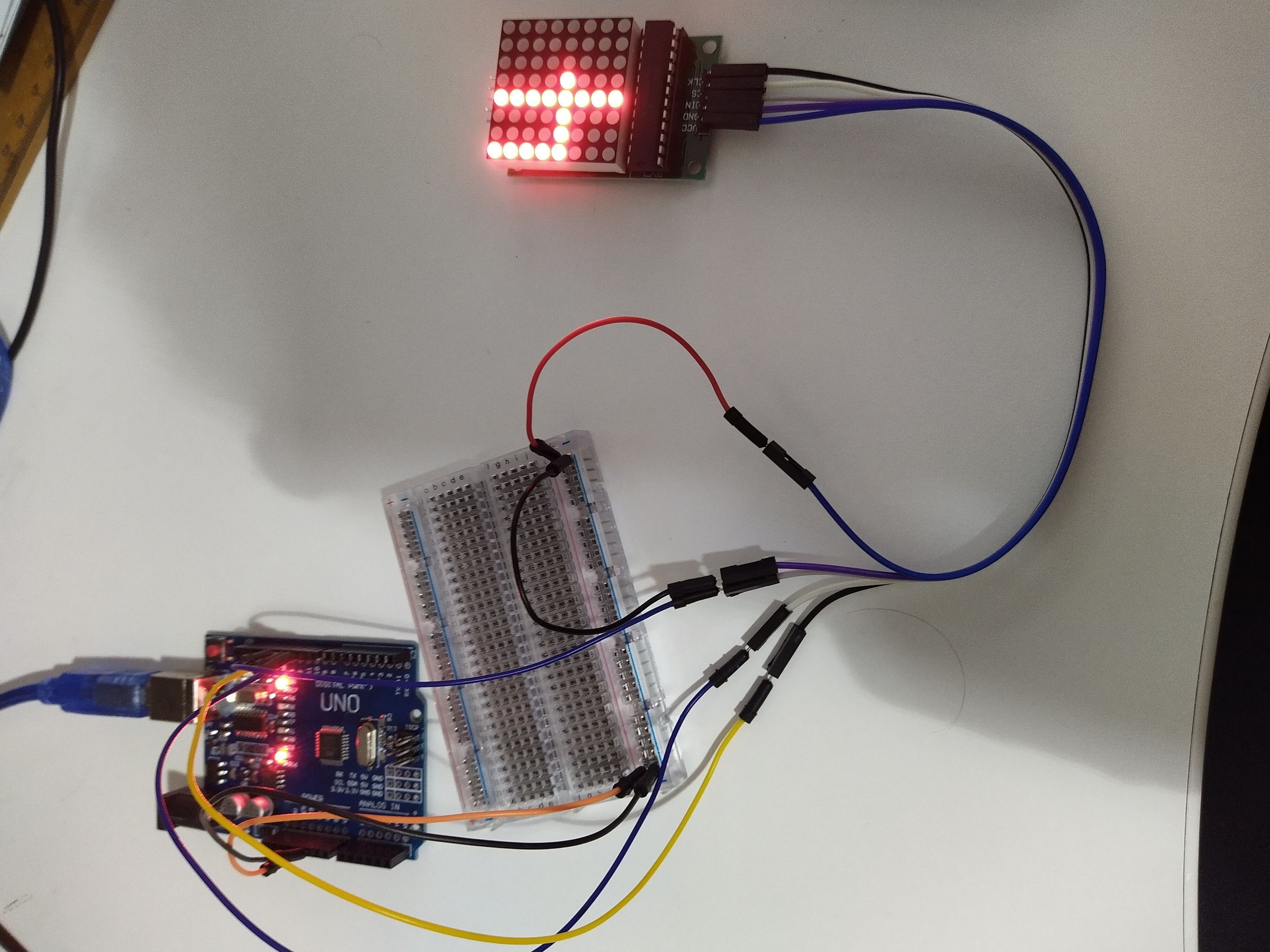 LED Matrix With Arduino : 5 Steps - Instructables