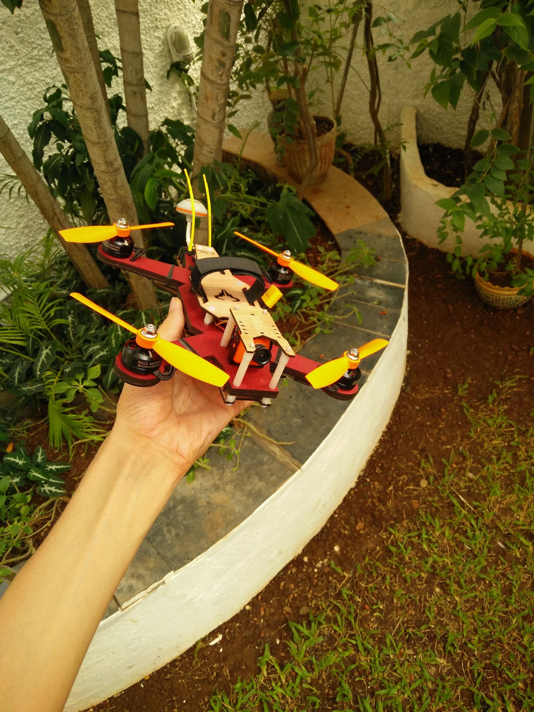 The 240 Class Laser Cut FPV Mini-Quadcopter! : 27 Steps (with Pictures ...
