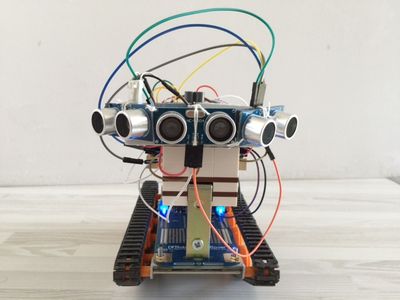 Johnny5 Arduino Robot DfRobotshop Rover With Remote Control Html ...