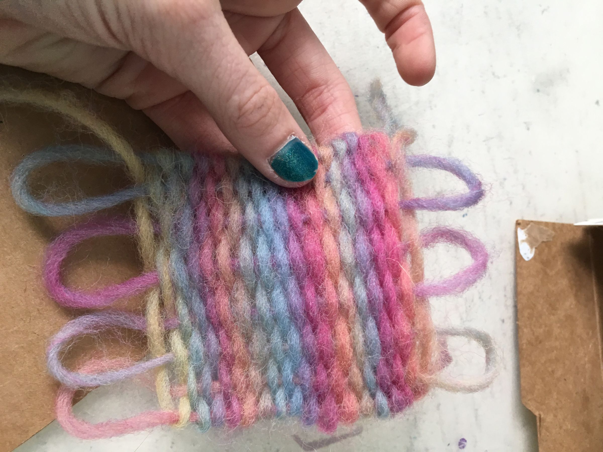 How to Weave Without a Real Loom : 6 Steps - Instructables