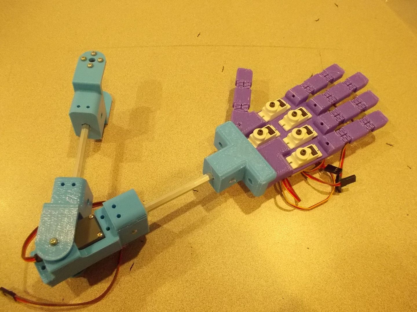 ASPIR: Full-Size 3D-Printed Humanoid Robot : 80 Steps (with Pictures ...