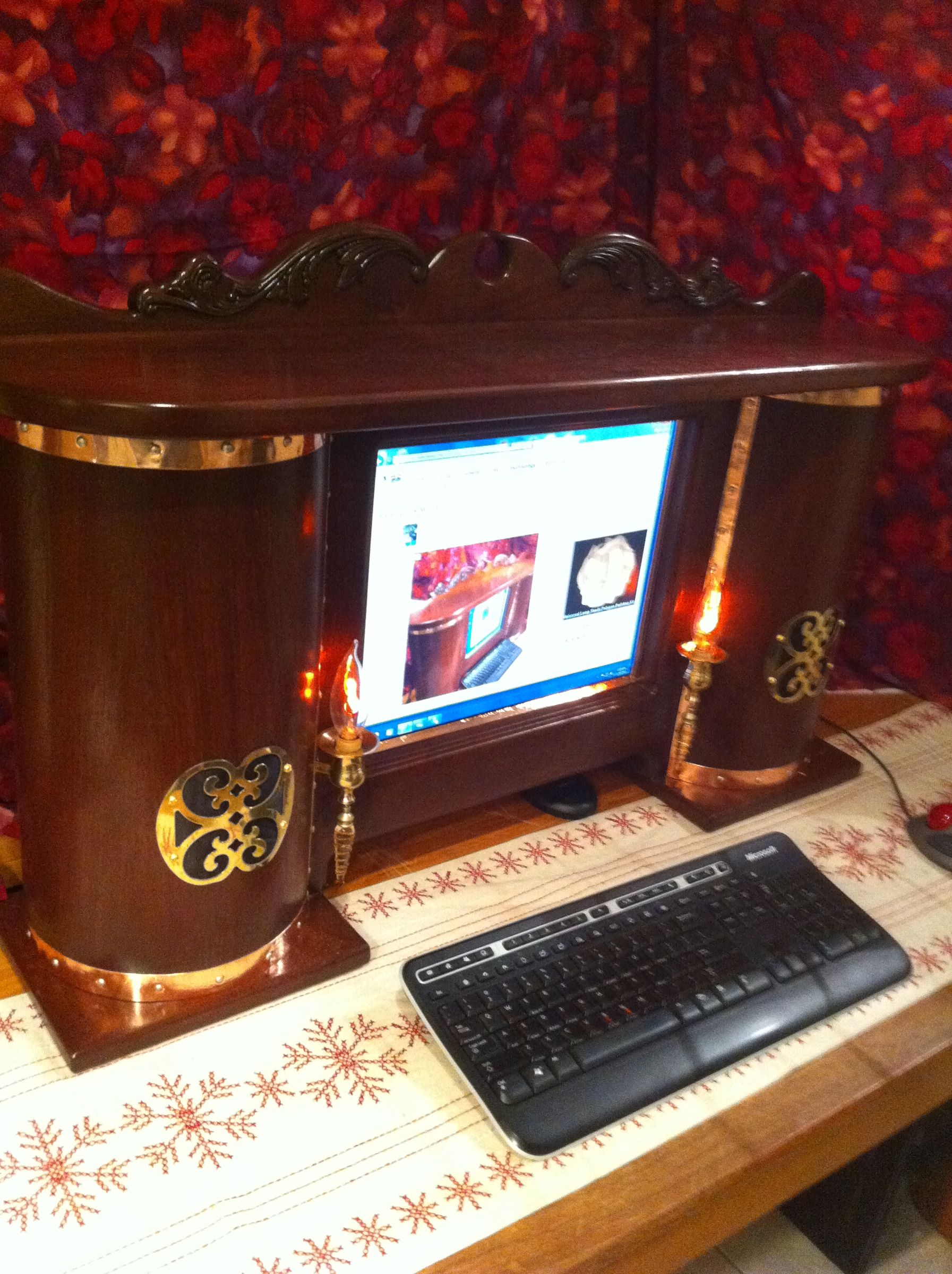 miss betsy's steampunk monitor DIY Project - Step-by-Step DIY Project | FindingDIY