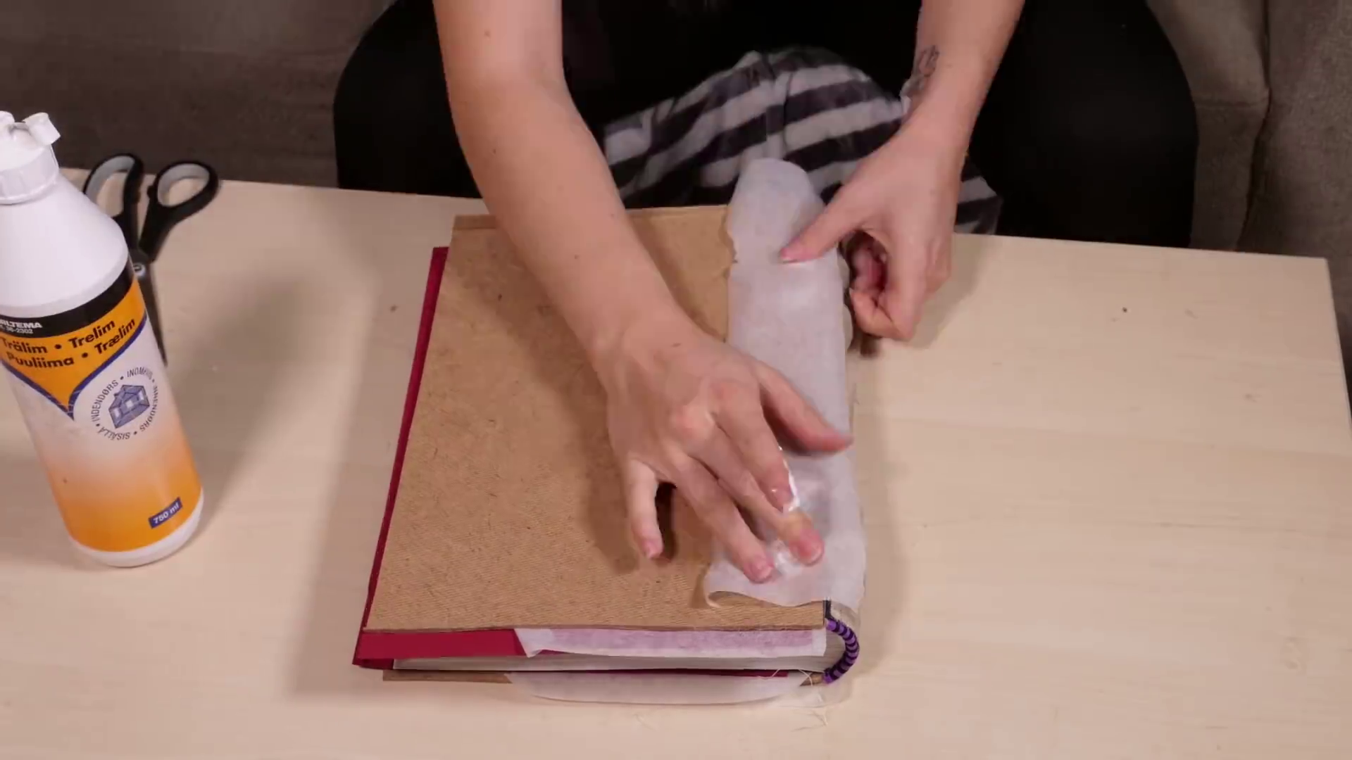 Black Magic Leather Grimoire - Bookbinding Tutorial : 17 Steps (with ...