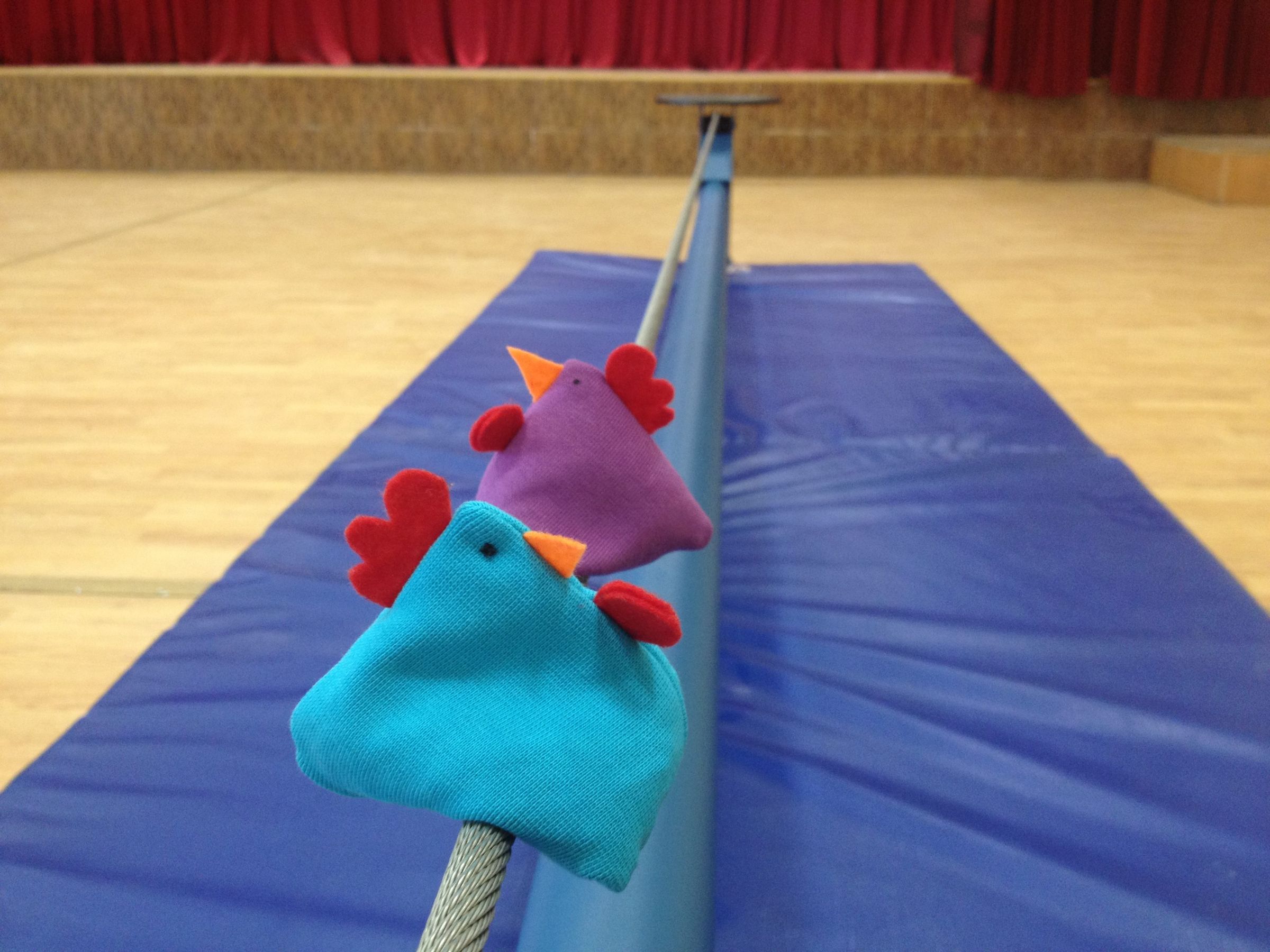 Rainbow Blue Chicken Pillow : 14 Steps (with Pictures) - Instructables