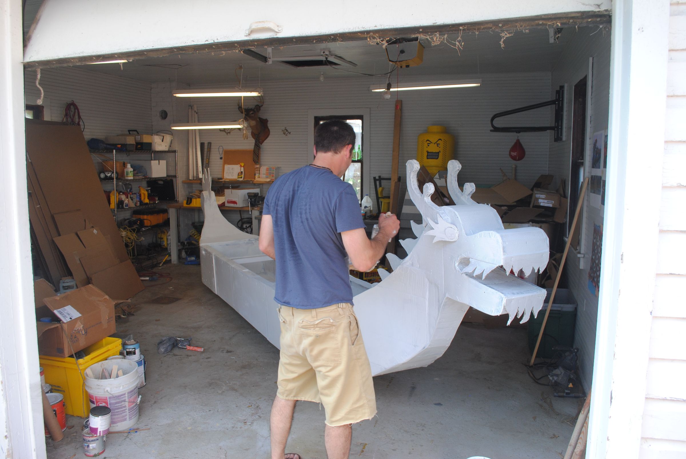 Make a Cardboard Dragon Boat! : 7 Steps (with Pictures) - Instructables
