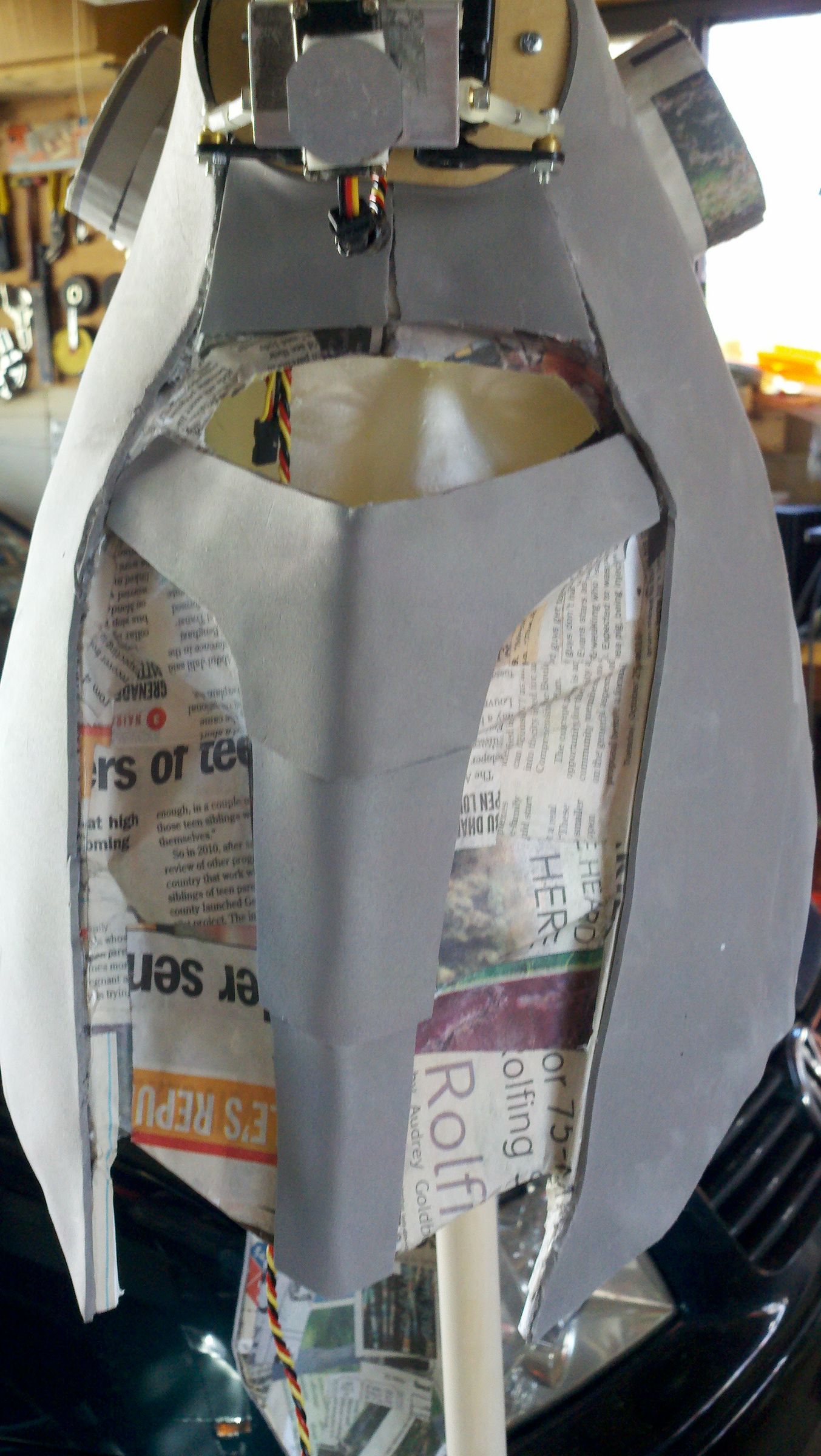 Animatronic Stargate Helmet : 10 Steps (with Pictures) - Instructables