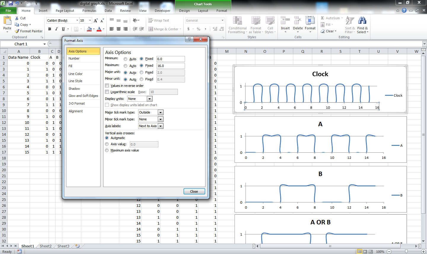 Make Digital/truth Table Graphs in Excel : 7 Steps - Instructables