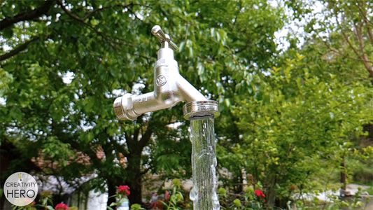 How to Make a Floating Faucet Fountain : 11 Steps (with Pictures ...