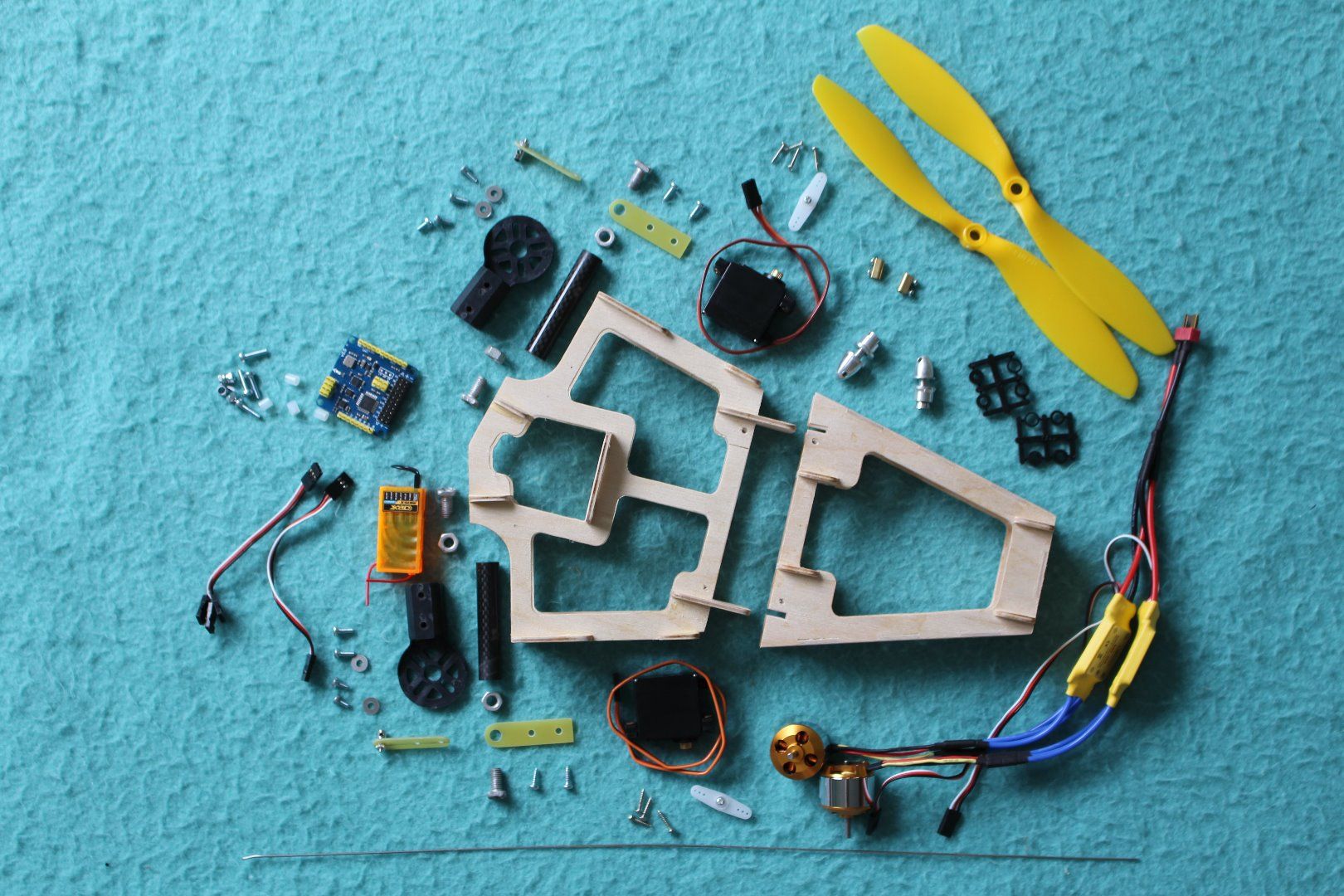 Bicopter A2212 1400Kv Motors Multiwii Fc : 4 Steps (with Pictures ...