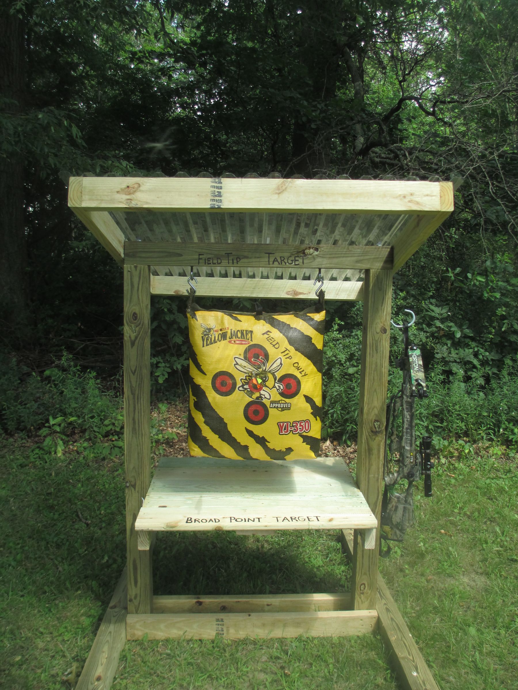 Archery Target Stand and Range Plans : 16 Steps (with Pictures ...