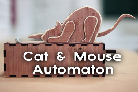 Cat & Mouse - Automaton : 4 Steps (with Pictures) - Instructables