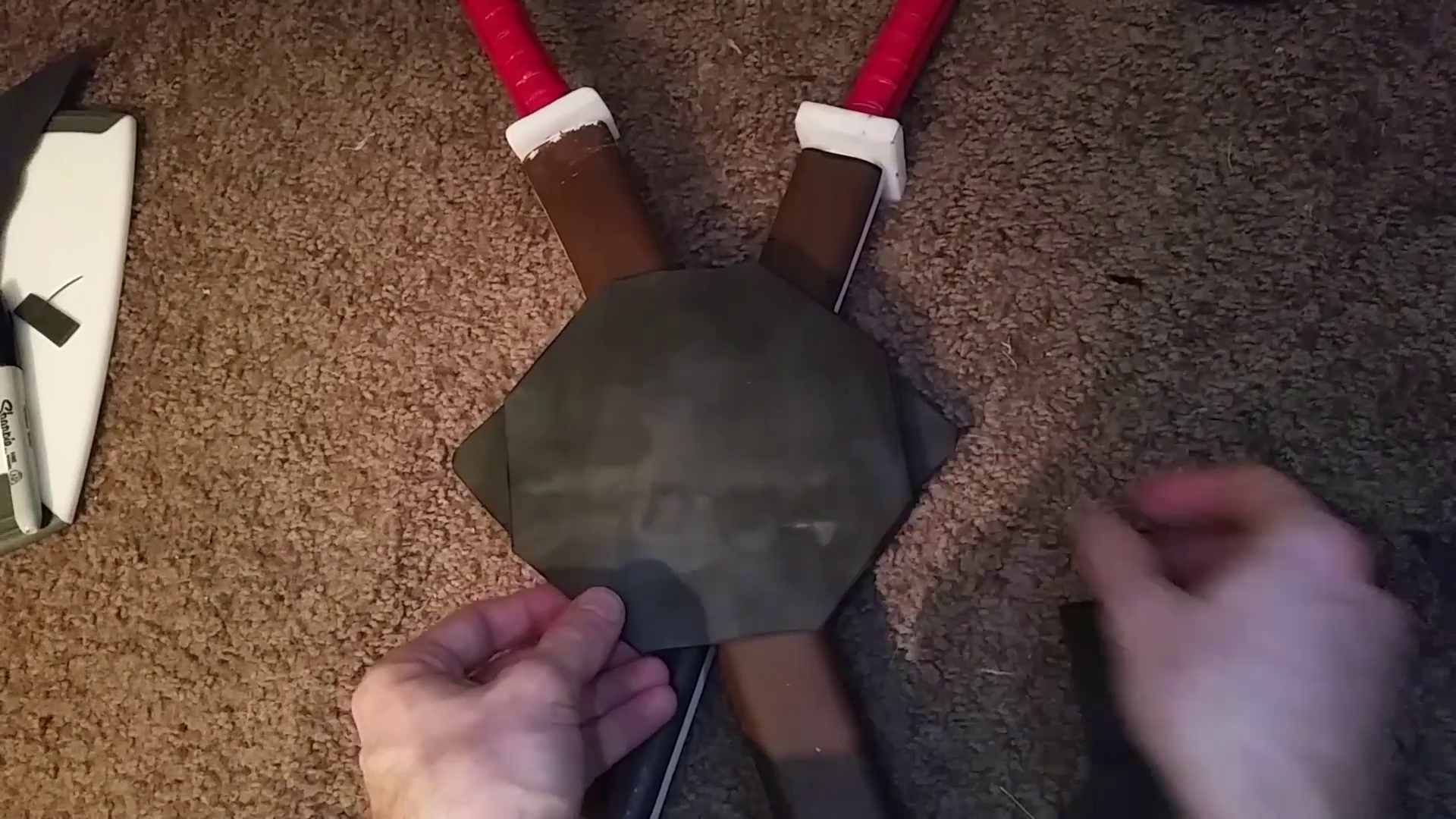 How to Make Deadpool Costume - Deadpool's Swords and Back Sheath : 7 ...