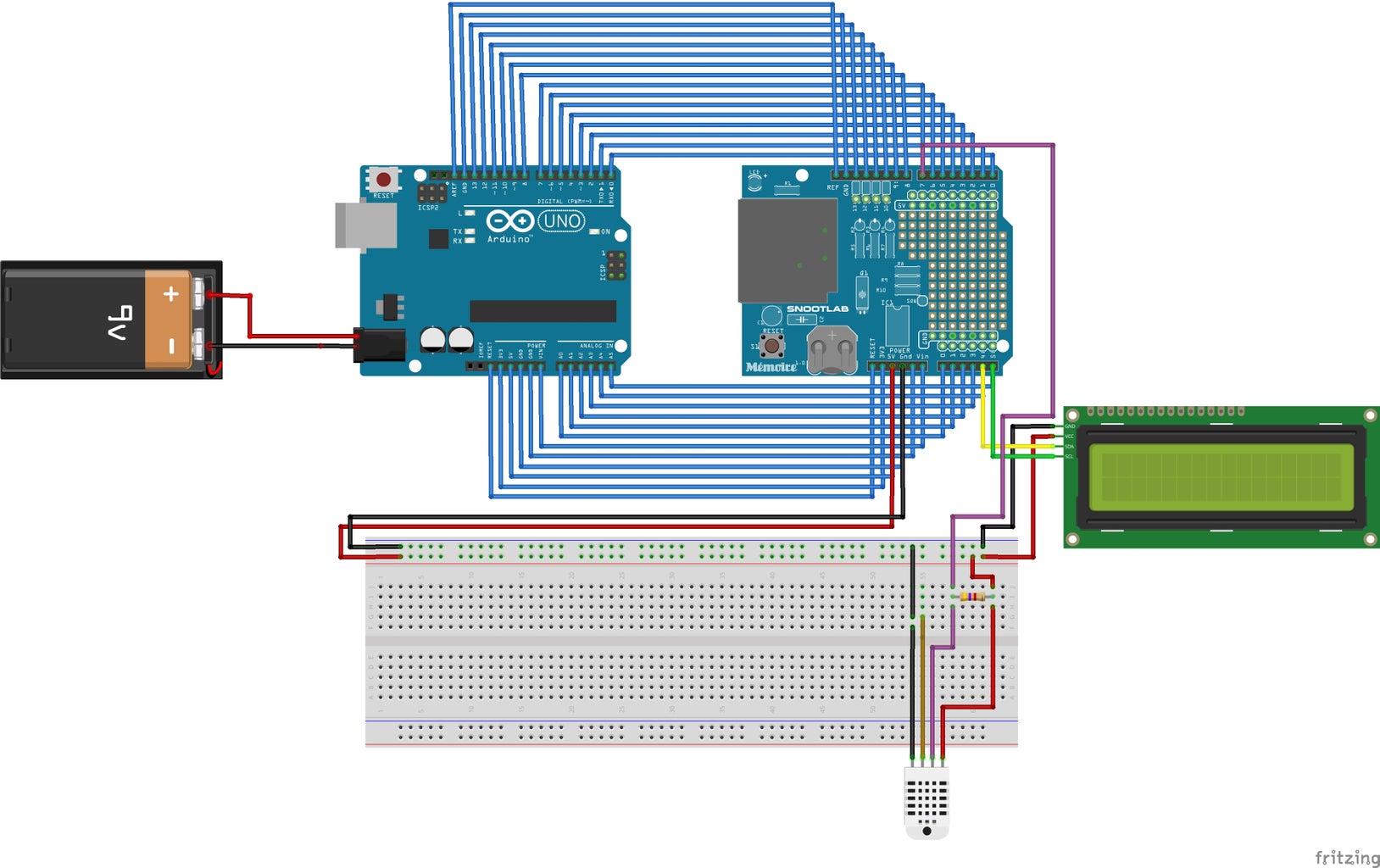Arduino Data Logger Shield Small Project 4 Steps Instructables
