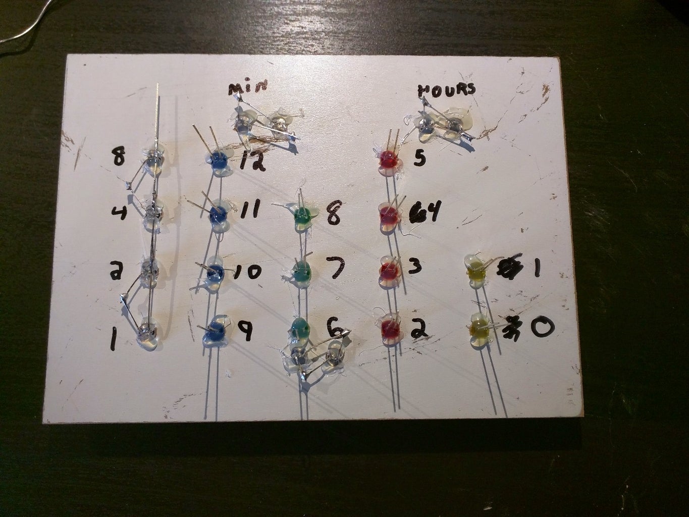 Arduino Binary Clock 10 Steps With Pictures Instructables 5701