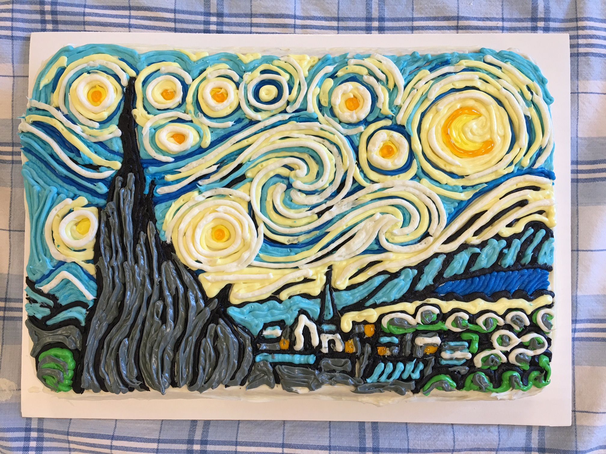 Starry Night Cake : 9 Steps (with Pictures) - Instructables