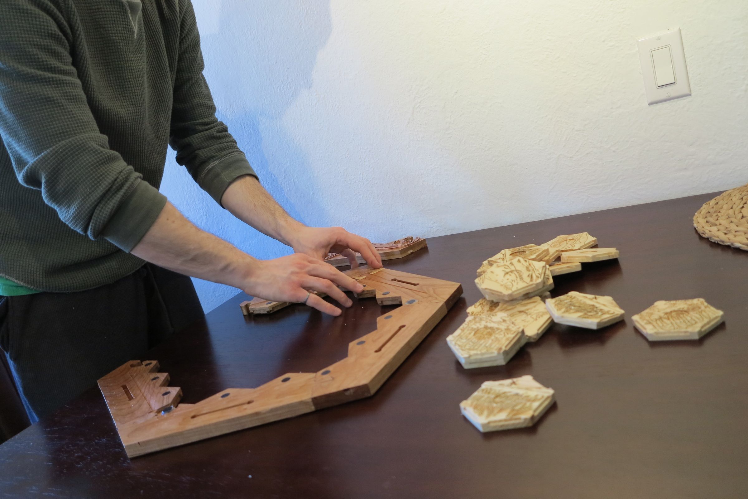 Wall Mountable Board Game Design for CNC Mill : 15 Steps (with Pictures ...