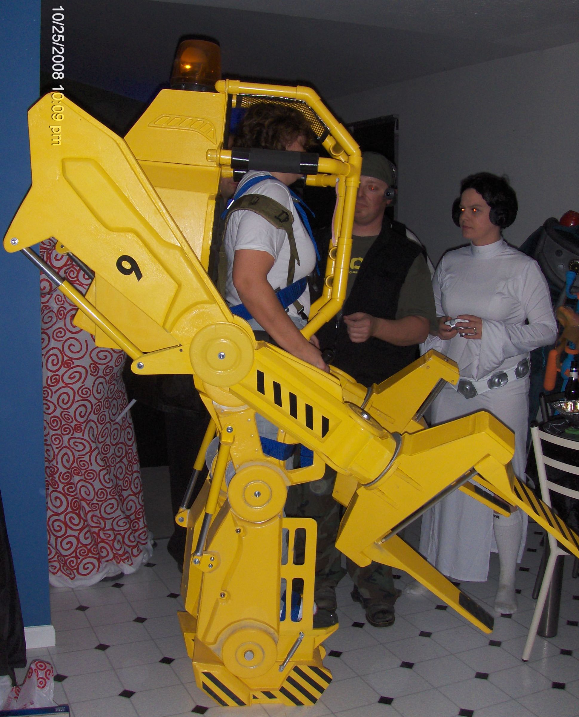 Aliens Powerloader Halloween Costume : 16 Steps (with Pictures ...