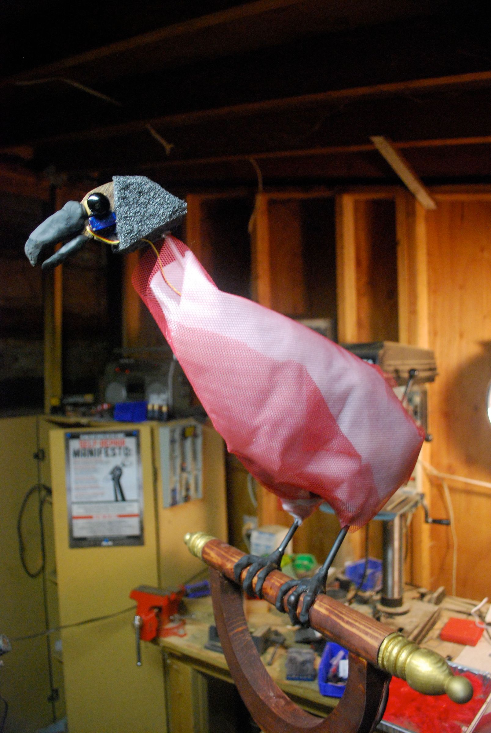 Animatronic Fawkes the Phoenix : 7 Steps - Instructables