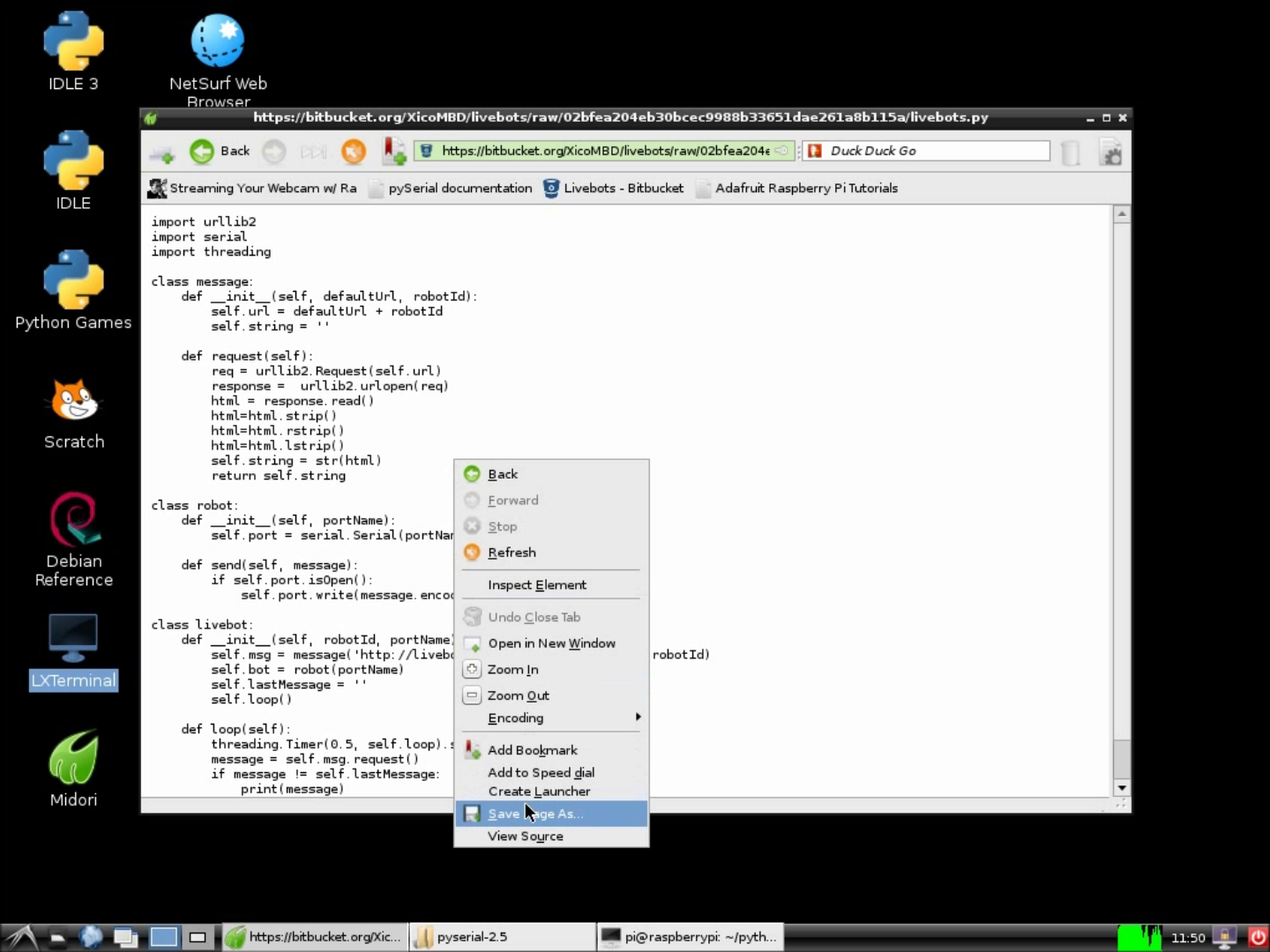 Create an Internet Controlled Robot Using Livebots : 7 Steps (with ...