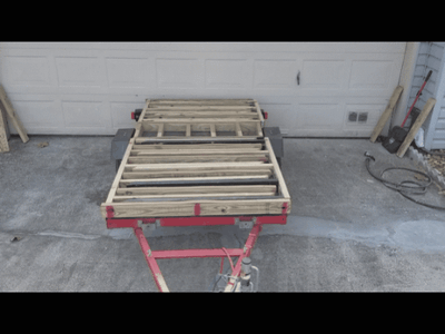 Expanding Utility Trailer Platform for Camping - Instructables