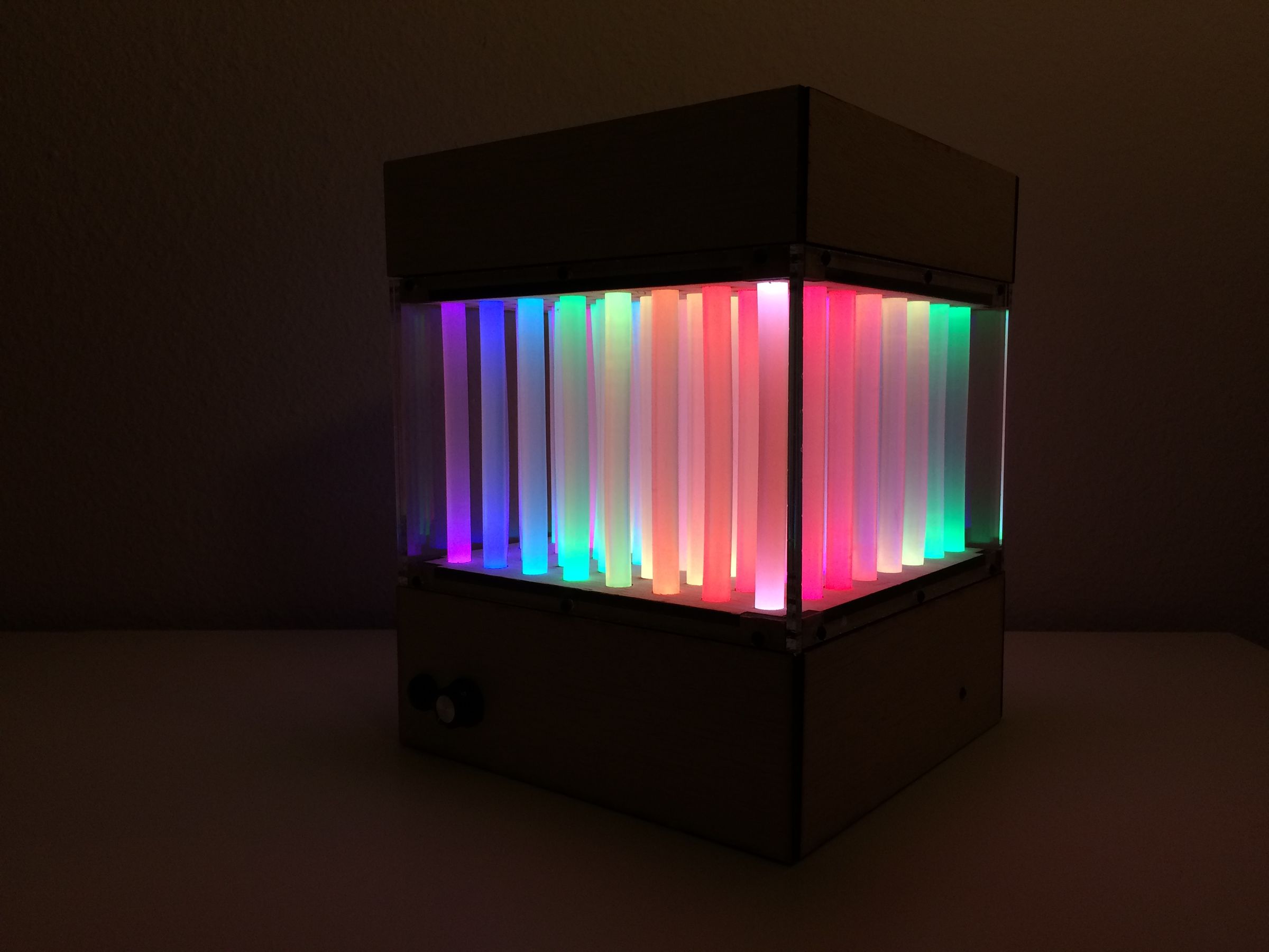 "Fiber Optic" LED Matrix : 9 Steps (with Pictures) - Instructables