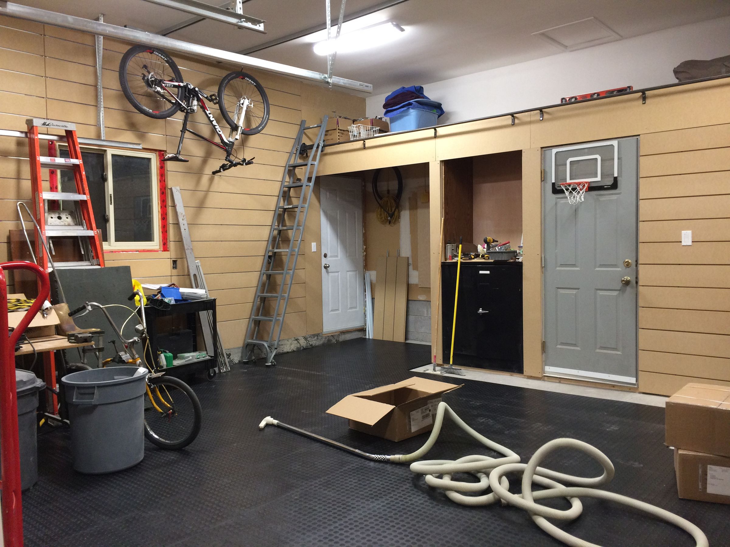 Overhead Garage Bicycle Storage System : 3 Steps (with Pictures ...