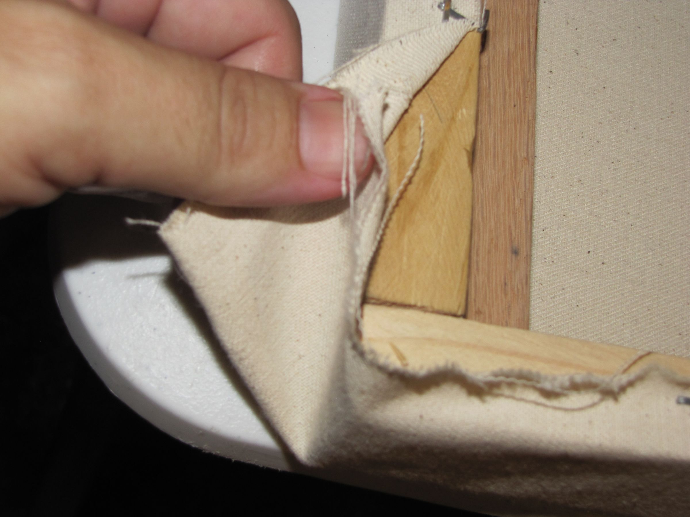 How to Build a Custom Sized Stretched Canvas : 10 Steps - Instructables