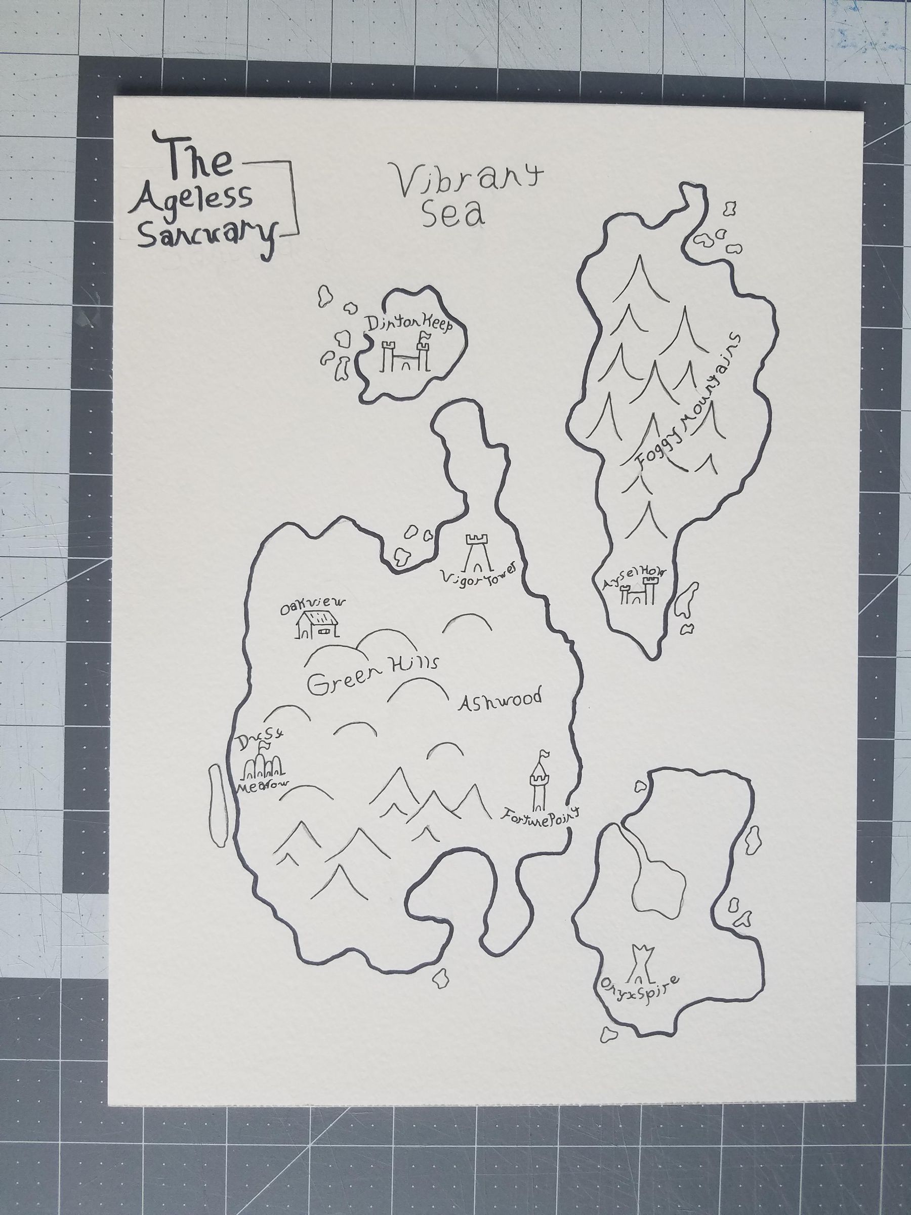 How to Draw Fantasy Maps : 16 Steps (with Pictures) - Instructables
