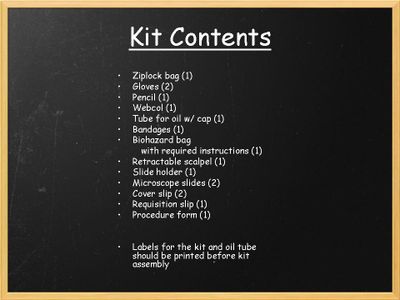 Making a Scabies Skin Scraping Kit : 8 Steps (with Pictures ...
