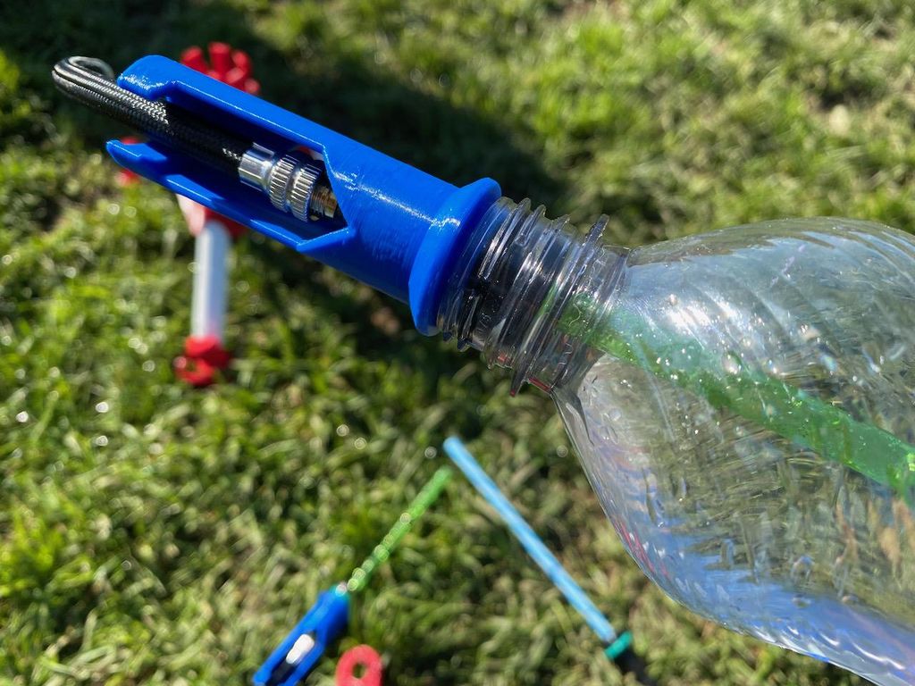 3D Printed Water Rocket Launcher : 7 Steps (with Pictures) - Instructables