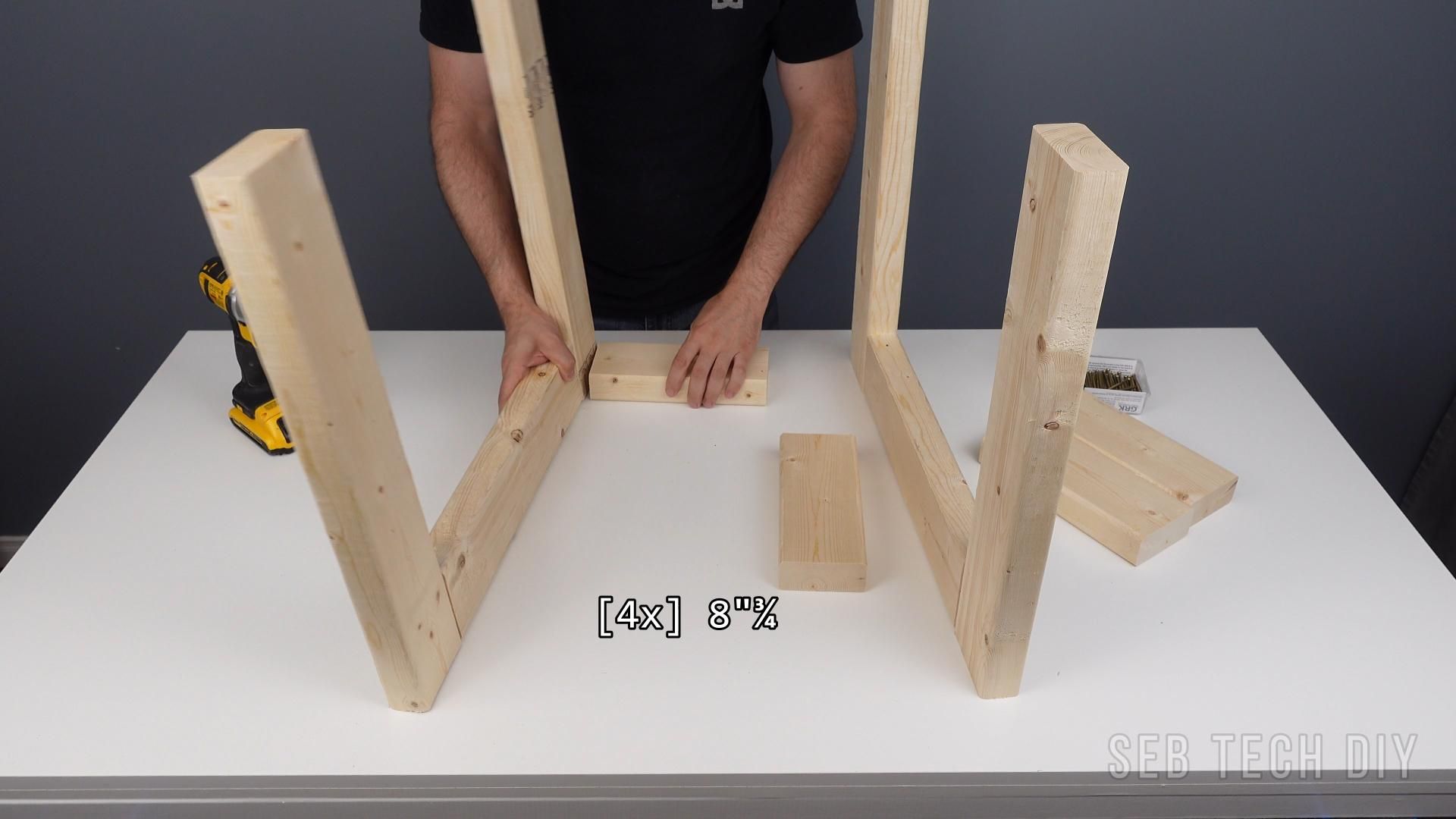 How to Build an Outdoor Wooden Side Table Out of 2x4's : 8 Steps (with ...